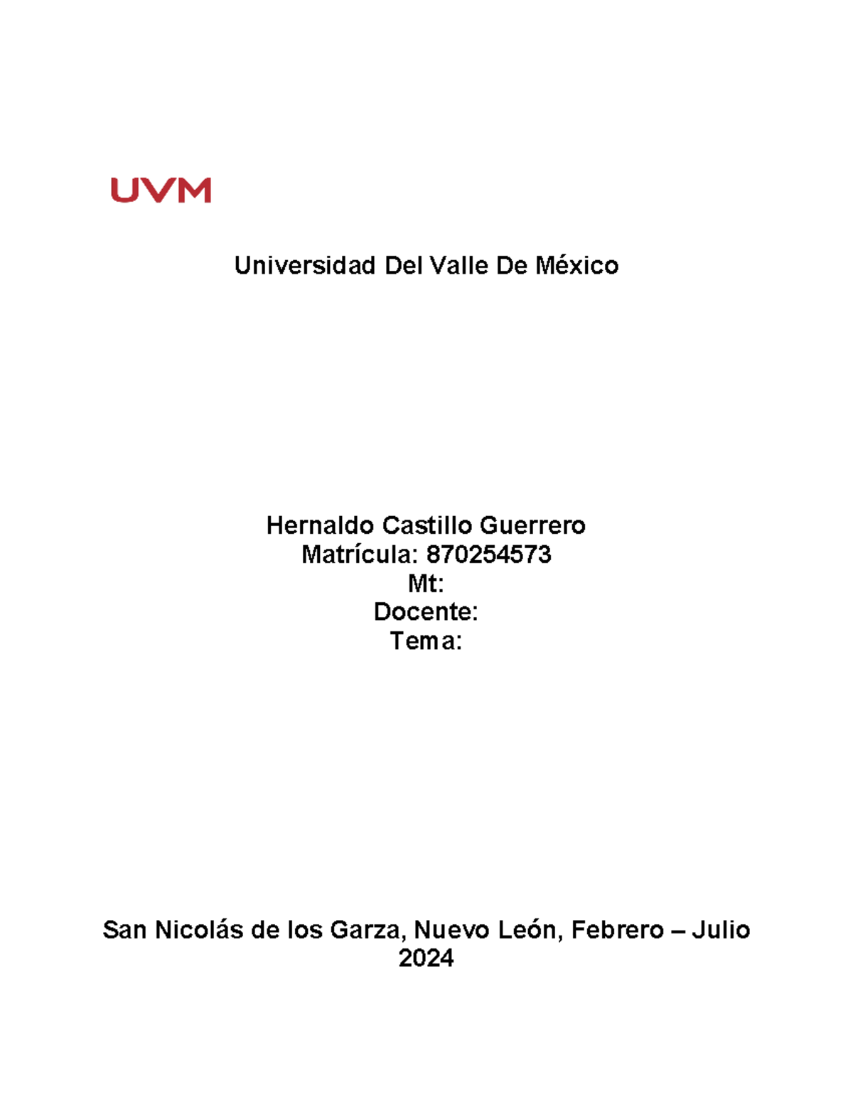 Portada UVM - Inglés General V - Universidad Del Valle De México ...
