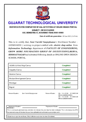 3130005 - Cvpde syllabus - GUJARAT TECHNOLOGICAL UNIVERSITY Bachelor of ...