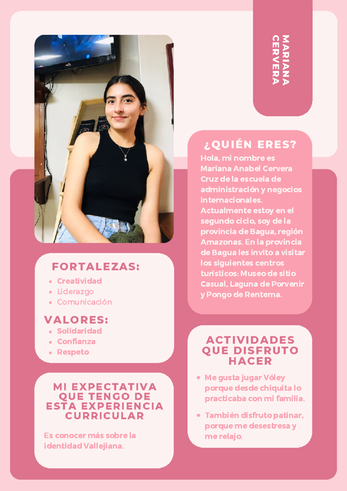 Tutoria - con fé - ACTIVIDADES QUE DISFRUTO HACER FORTALEZAS: ¿QUIÉN ...