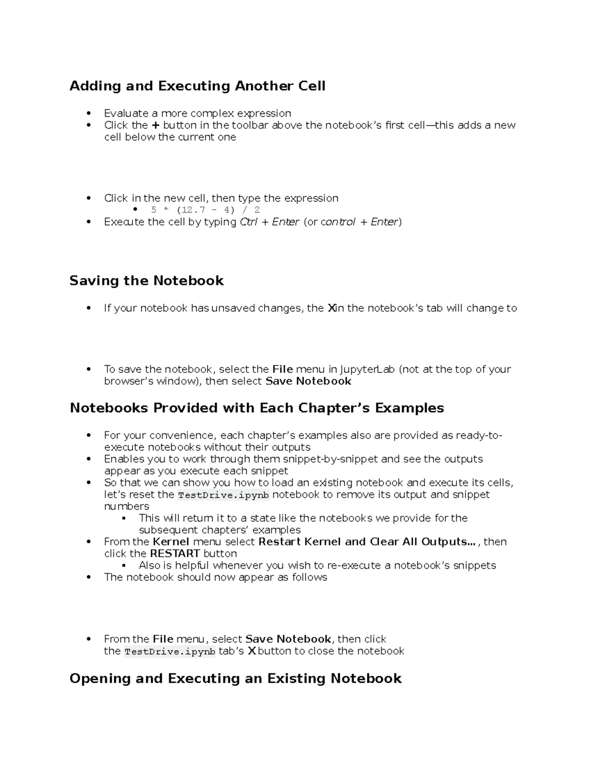 COSC Notes 2023 - Adding and Executing Another Cell Evaluate a more ...