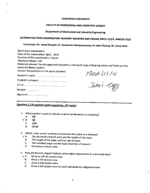 Assignment 2 (2024) - Assign2 - 1 ASSIGNMENT 2 Using the tables of fits located in the Appendix ...