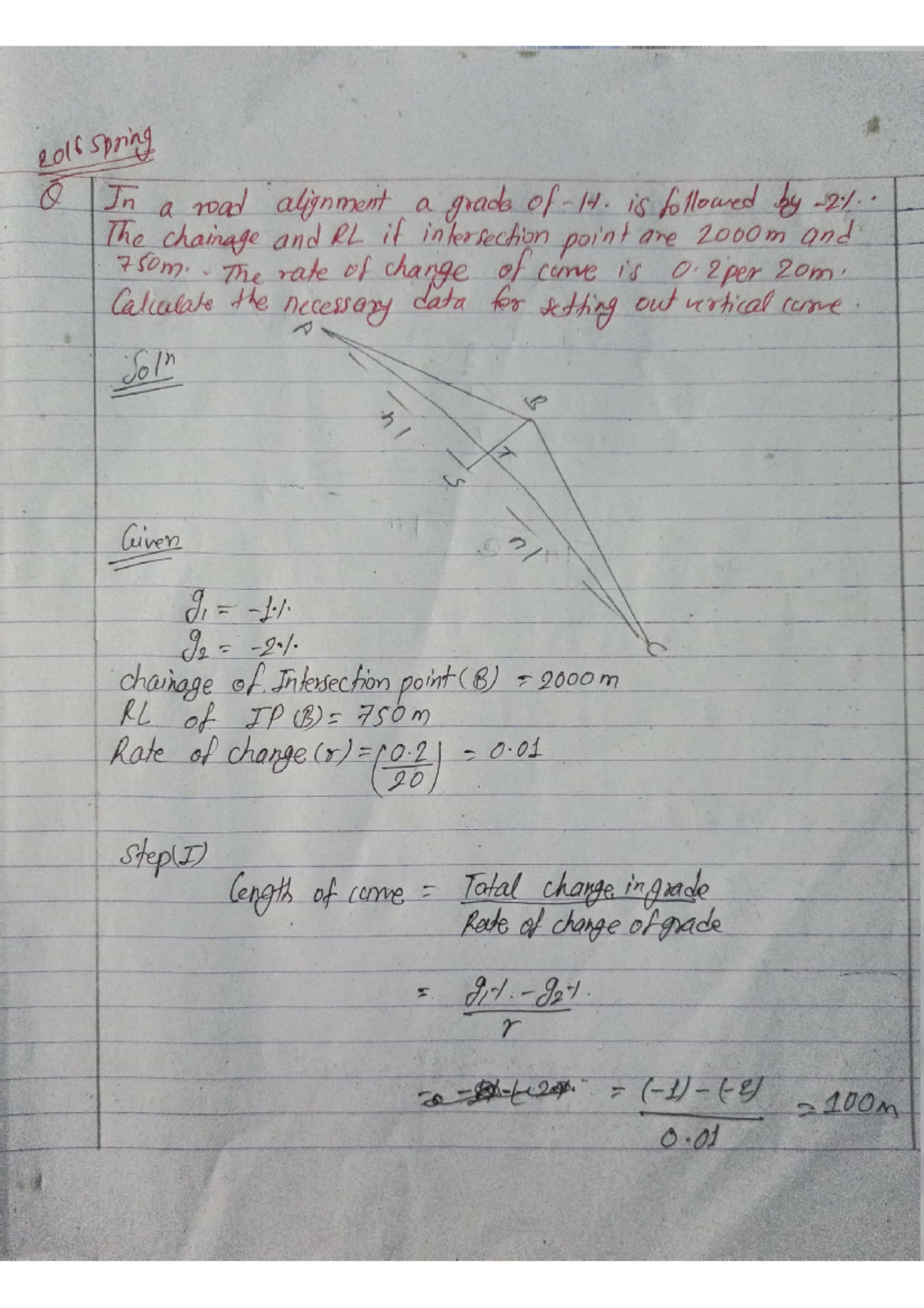 Cam Scanner 06-09-2024 20 - 2016spring Q In a road alignment a grade is ...