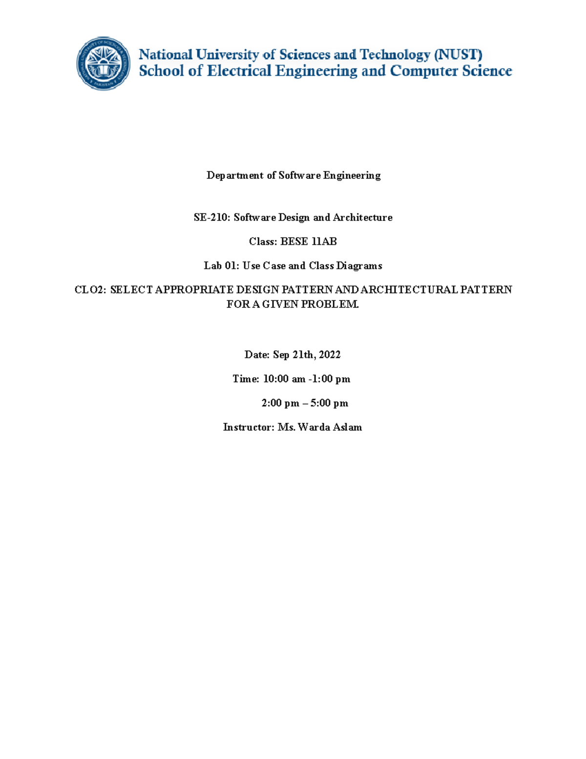 Department of Software Engineering - Department of Software Engineering ...