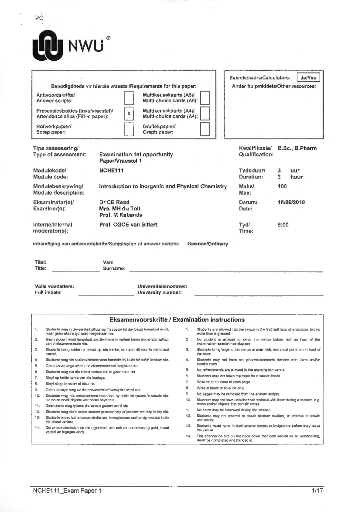 Nche111 pcjun 2018 - PC 6Nwu ® Sakrekenaars /C alculators: JafYes ...