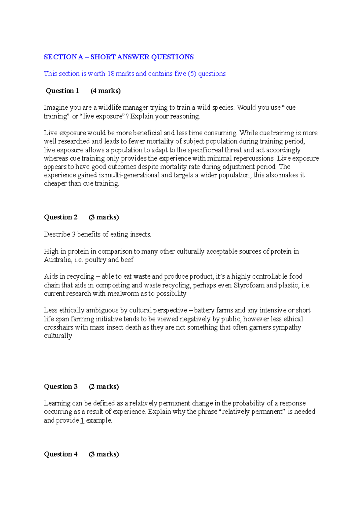 Replacement Test 2 AVBS1002 - AVBS1002 - USyd - Studocu