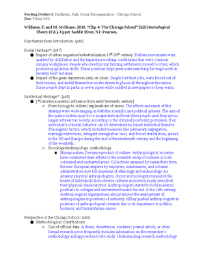Reading Outline 6 Social Process Control and Labeling Perspectives ...