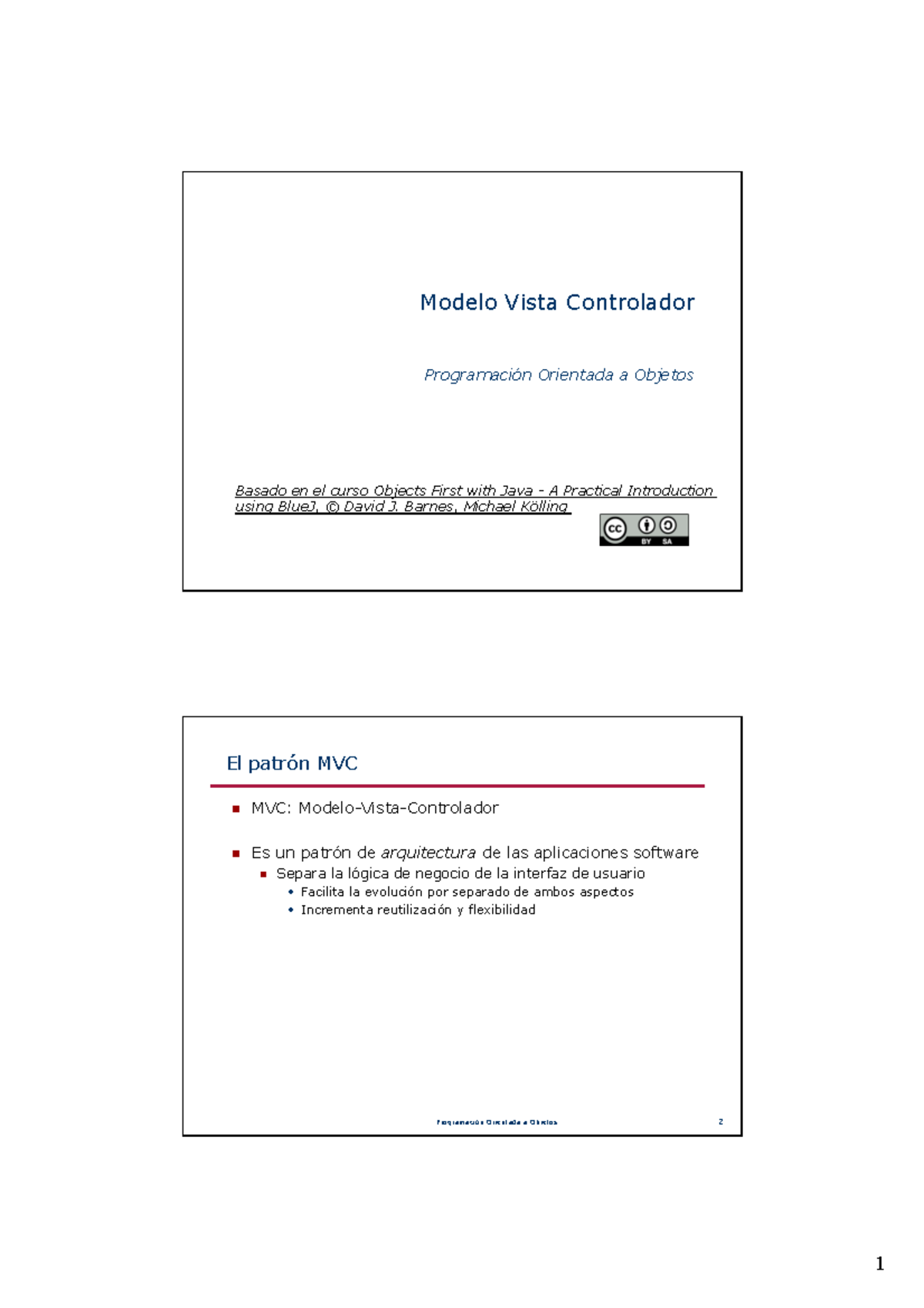 4. MVC - 4. MVC - Modelo Vista Controlador Programación Orientada a ...