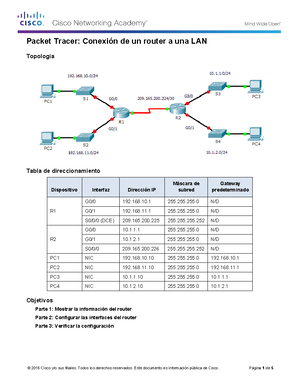 4.1.2.4 Lab - Identifying Network Devices and Cabling - Página 1 de 3 Práctica de laboratorio A ...