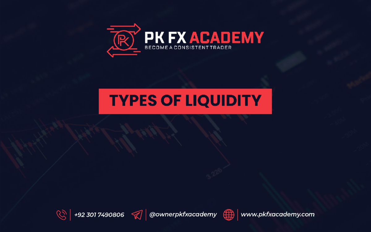 Types of Liquidity - TGEFD - PK FX ACADEMY BECOME A CONSISTENT TRADER TYPES OF LIQUIDITY 3 - Studocu