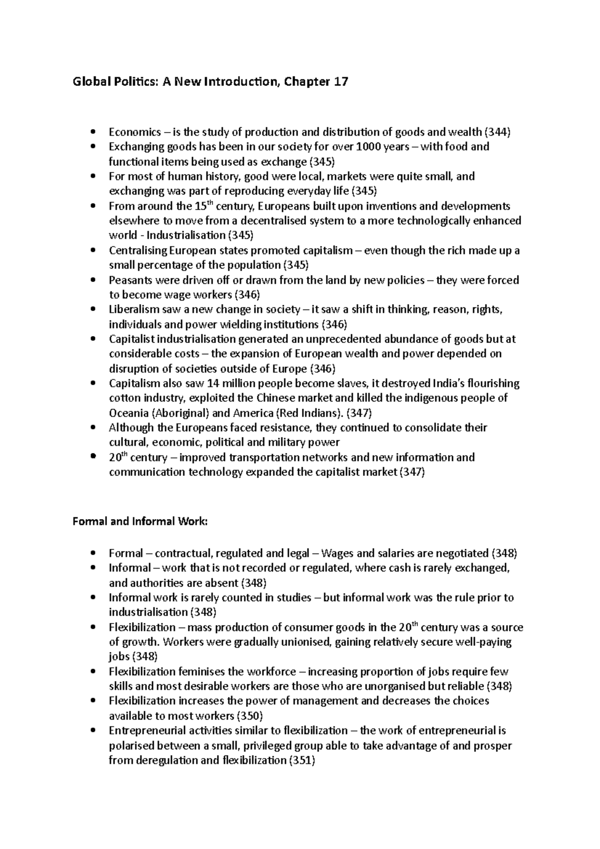 Week 5 Colonialism - reading notes - Global Politics: A New ...