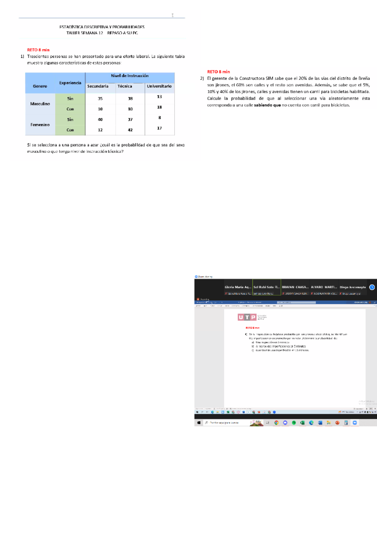Practica PARA PC3 - Estadística descriptiva y probabilidades - Studocu