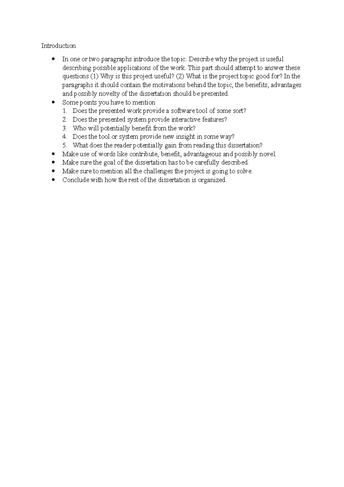 Project Report Template - Introduction In one or two paragraphs ...