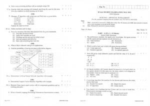 Artificial Intelligence - 18CSC305J - Studocu