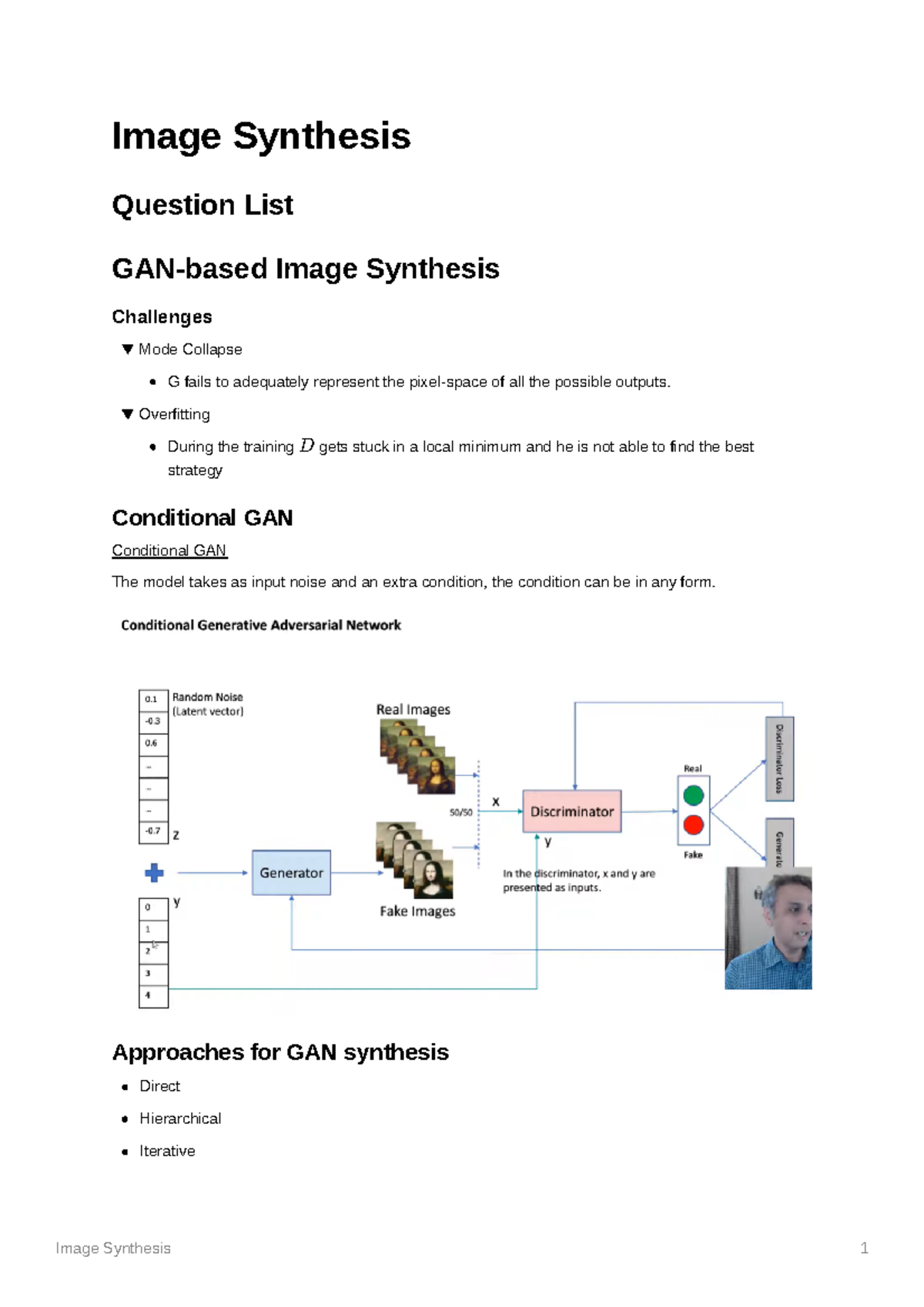 4. Image Synthesis - Prof. Navab - Image Synthesis 1 Image Synthesis ...