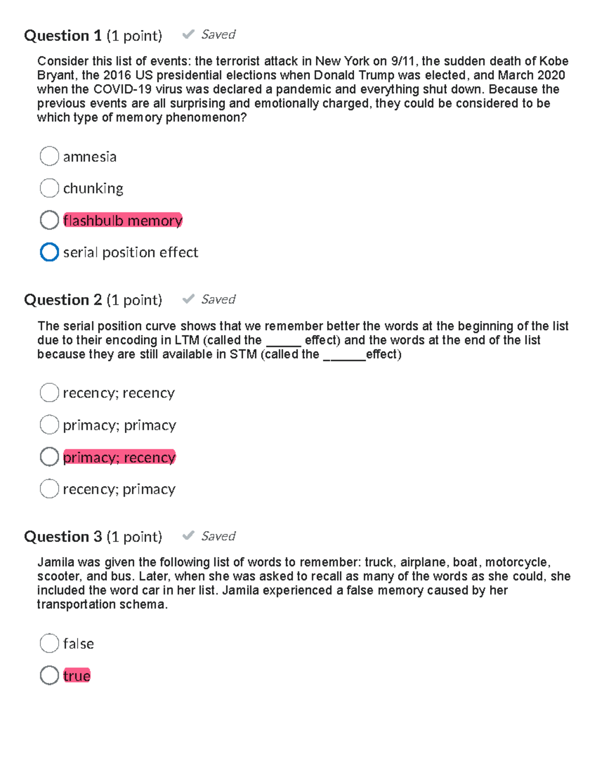 Week 5 Quiz - quiz - Question 1 (1 point) Question 2 (1 point) Question ...
