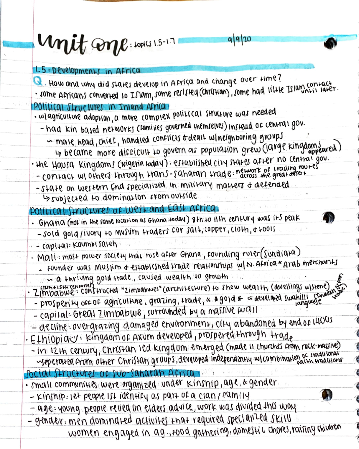 Unit 1: 1.5-1.7 - Studocu