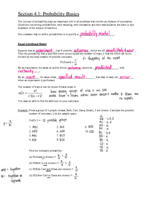 8 - Chapter 8 notes Jennifer beckman - Section 8: Estimating the ...
