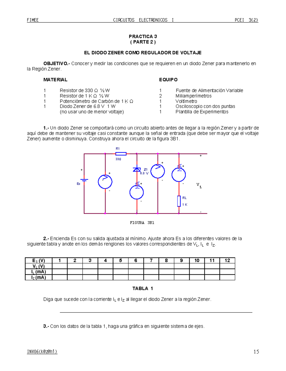 LCE1P3B INV06 - PRACTICA 2 DE LABORATORIO - PRACTICA 3 ( PARTE 2 ) EL ...
