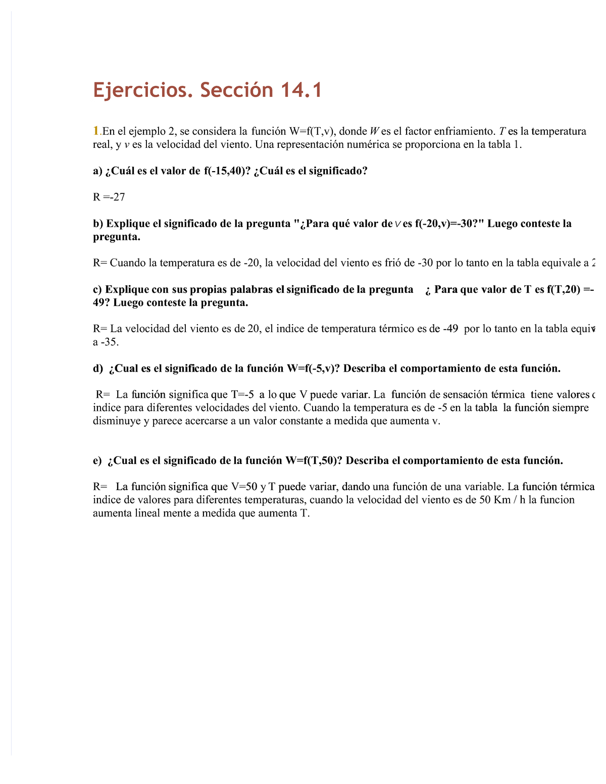 Pdf-ejercicios-14-calculo compress - Ejercicios. Sección 14. Sección 14. 11 . el ejemplo 2, se ...