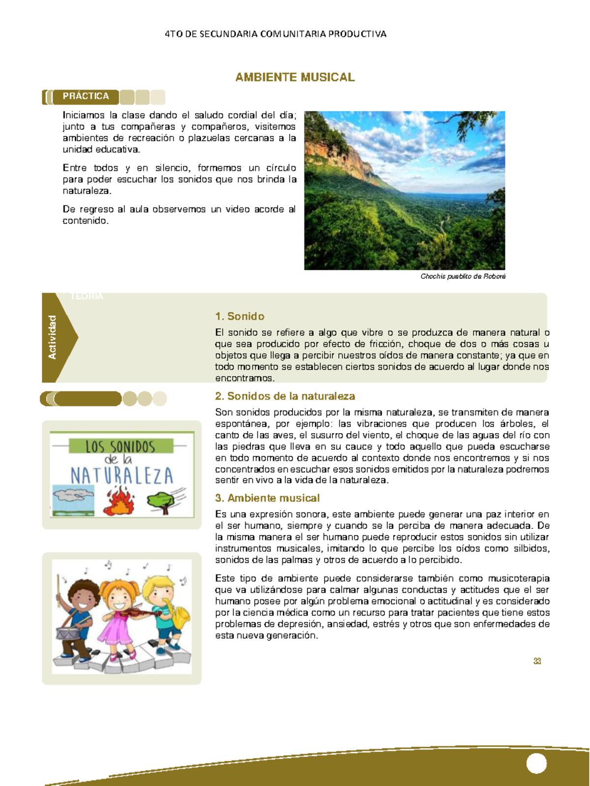 Ambiente Musical - ayuda - 4TO DE SECUNDARIA COMUNITARIA PRODUCTIVA ...