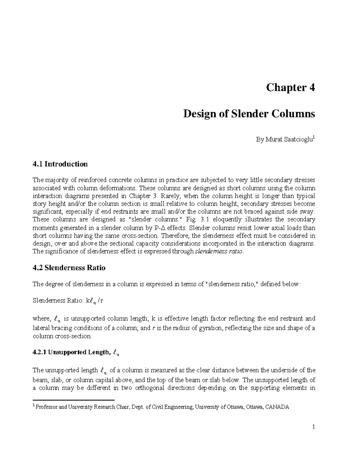 Chapter 4 - Slender Columns - SP17 - 09-07 - Chapter 4 Design of ...