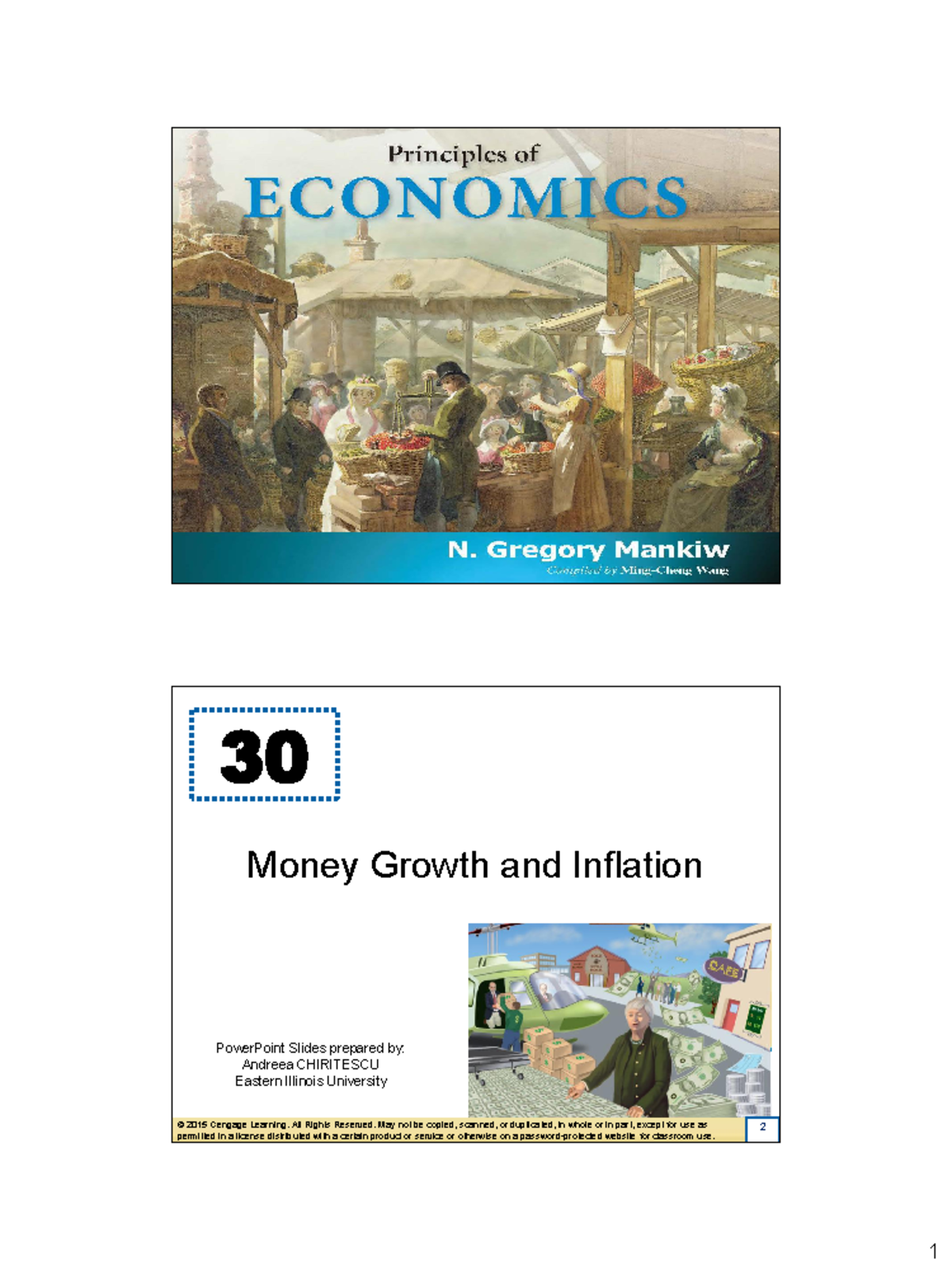Part 3 - Chapter 30 Money Growth and Inflation - PowerPoint Slides ...