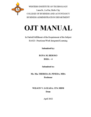 Asiignment in Principles and Theories OCT - Education has been spread ...