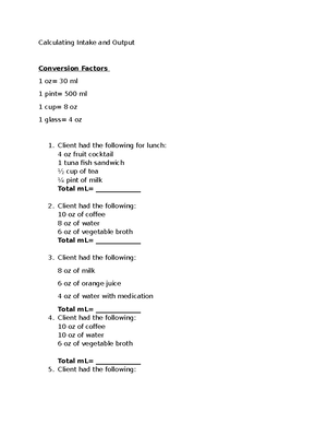 Care of the Patient Test - Care of the Patient With a Blood or ...