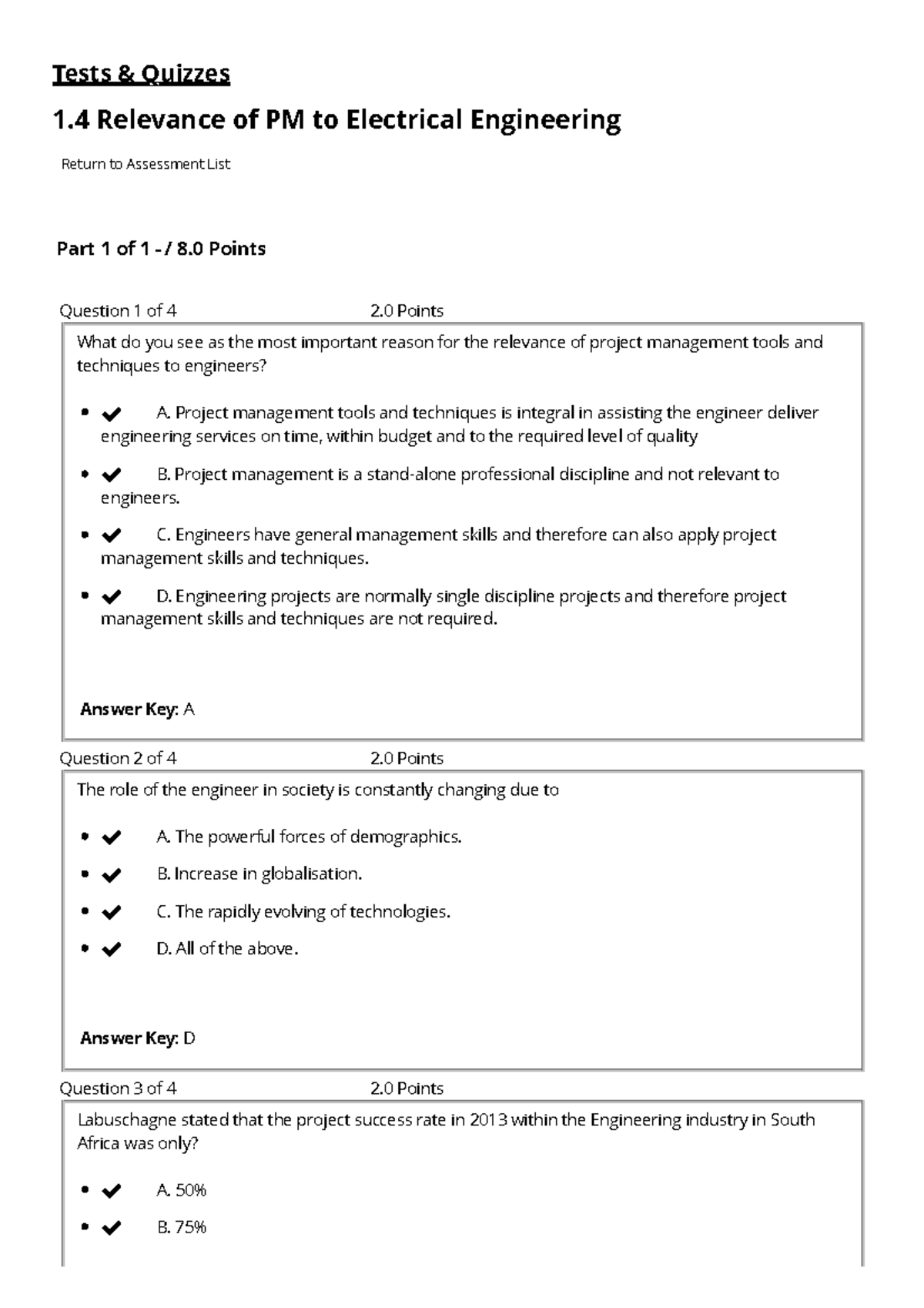 Quiz2 - These are practice quizzes which are helpful for online test in ...