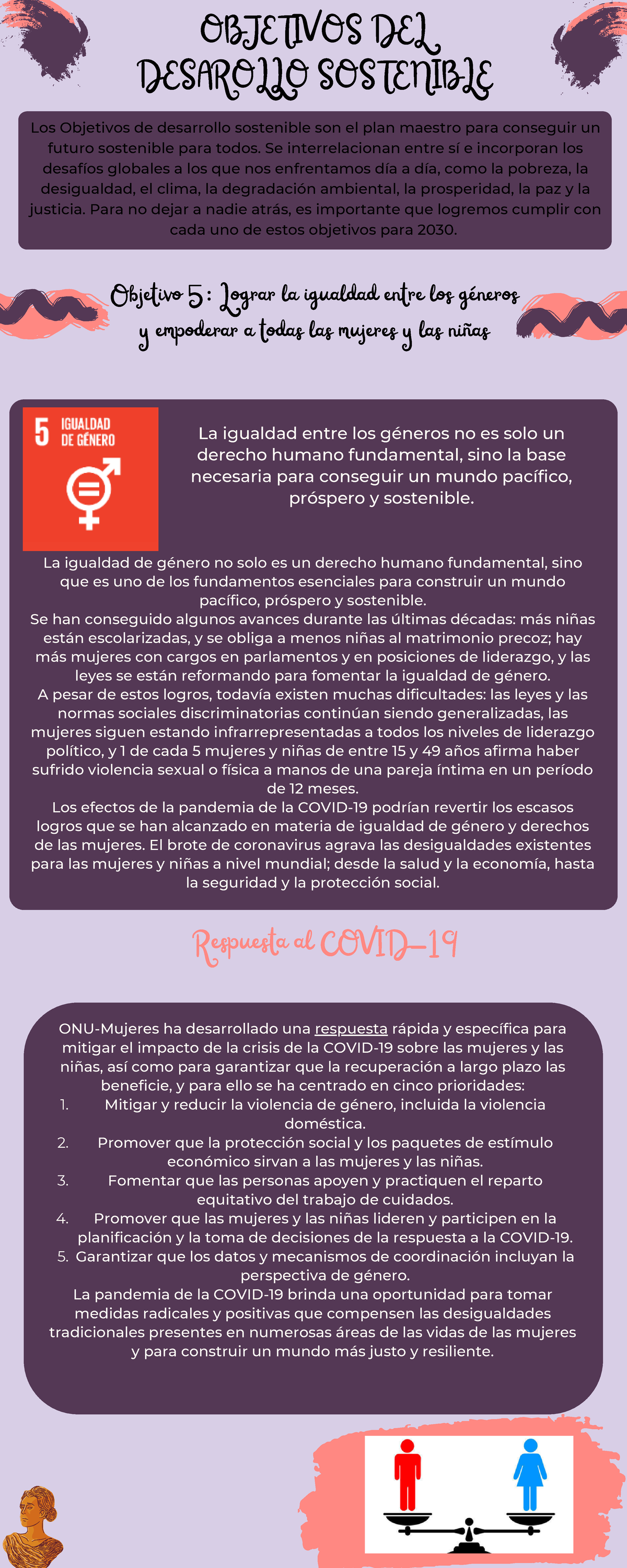 Semana 14 - Tema 1 Tarea - Infografía Los 17 ODS - La igualdad de ...
