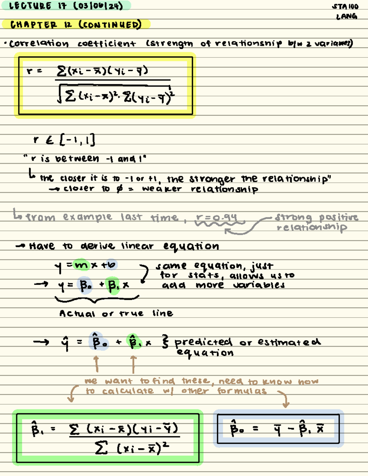 Lecture 17 03 06 24 - STAT 2 - Studocu