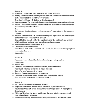 Chapter 3 Assignment- Robert Hawkins - Robert Hawkins- Psychology 210 ...