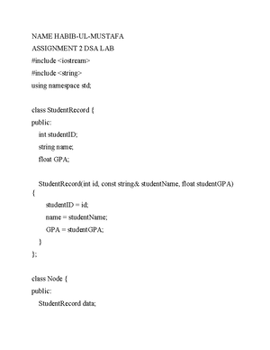 Hsa1 worked example v1 - Coursework notes - Unit HSA1: Health and ...