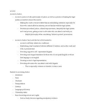 Module 5 Notes - Module 5 Notes: Ethics and the Criminal Justice System ...