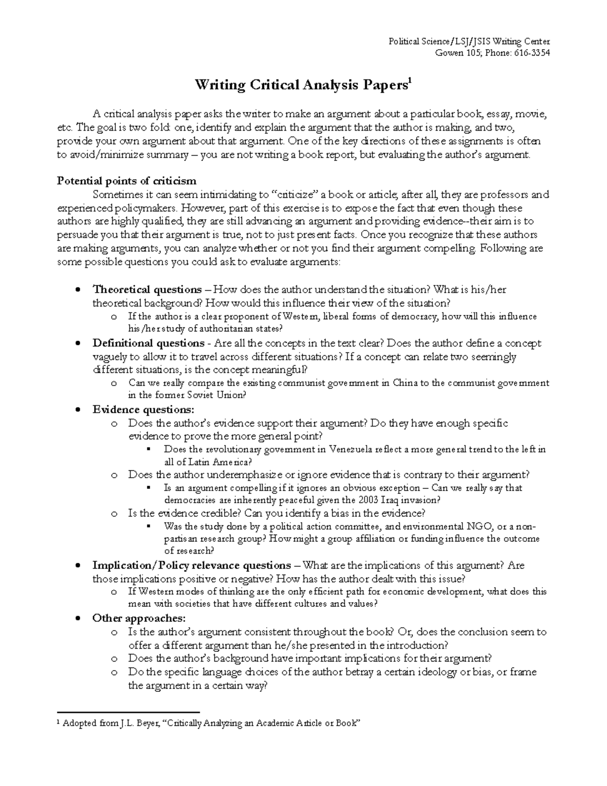 Poli Sci Outline - adasdsf - Political Science/LSJ/JSIS Writing Center ...