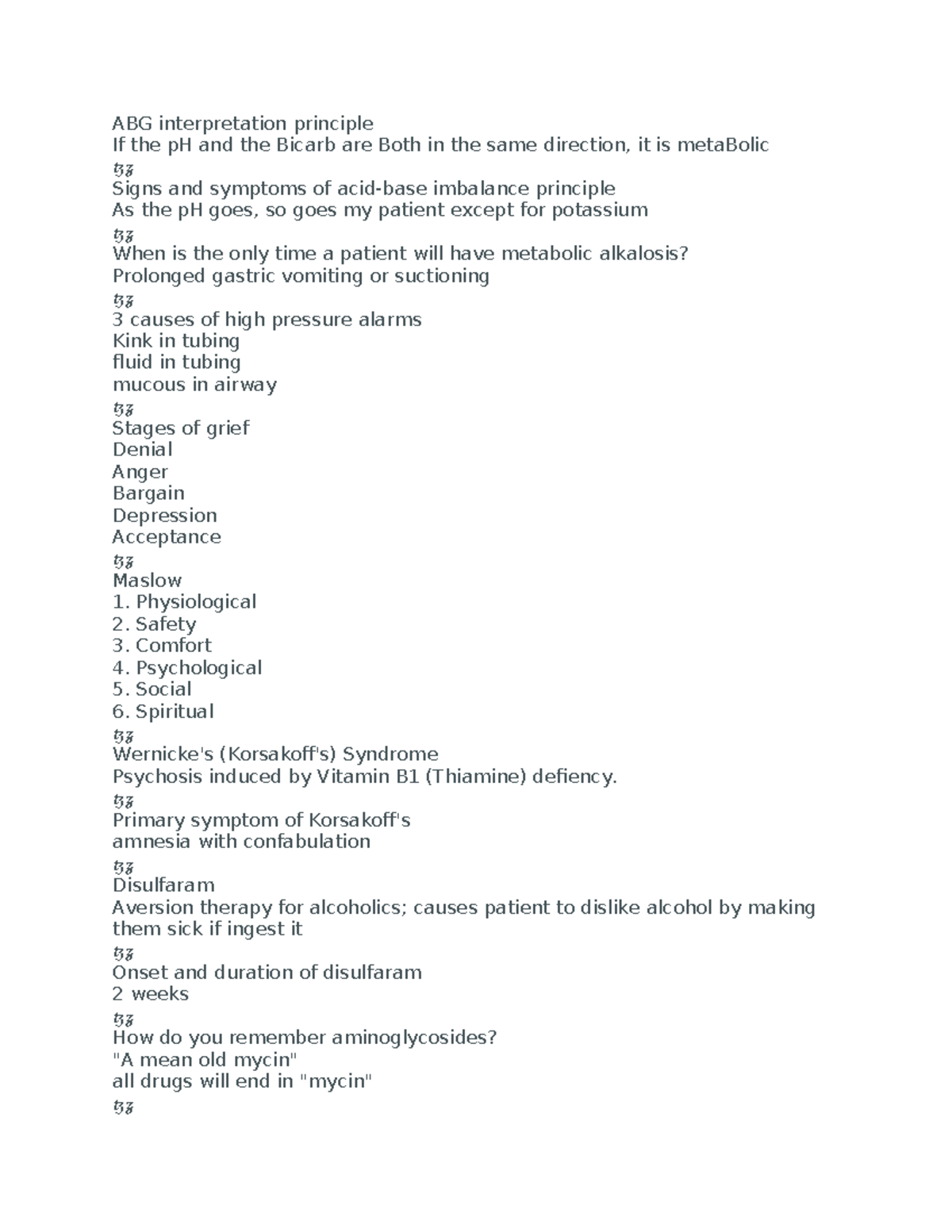 ABG interpretation principle - Physiological 2. Safety 3. Comfort 4 ...