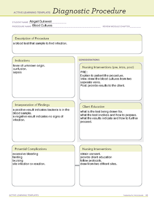 Urosepsis System Disorder - ACTIVE LEARNING TEMPLATES TherapeuTic ...