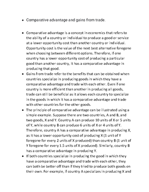 Microeconomics Notes - Gross Domestic Product (GDP): GDP is the value ...