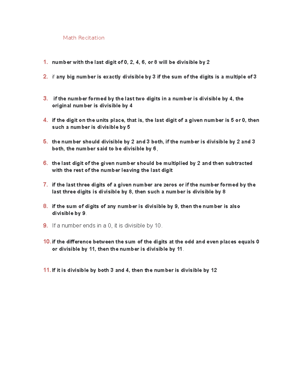 Math Recitation dshtrehted - BS Computer Engineering - Studocu