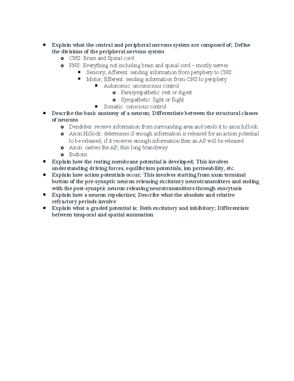APK Chapter 7 Learning Objectives - Explain what the central and ...