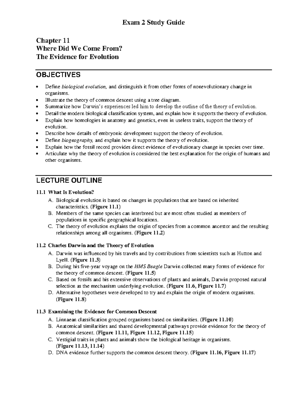 Exam 2 Study Guide 102 - Lecture notes 5-8 - Exam 2 Study Guide Chapter ...