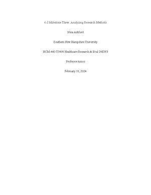 4-1 Journal Types of Research - These two major types of research are ...
