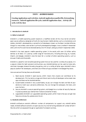 UNIT1-2m ARK - UNIT-I Web Development PART-A 1. Define web development ...