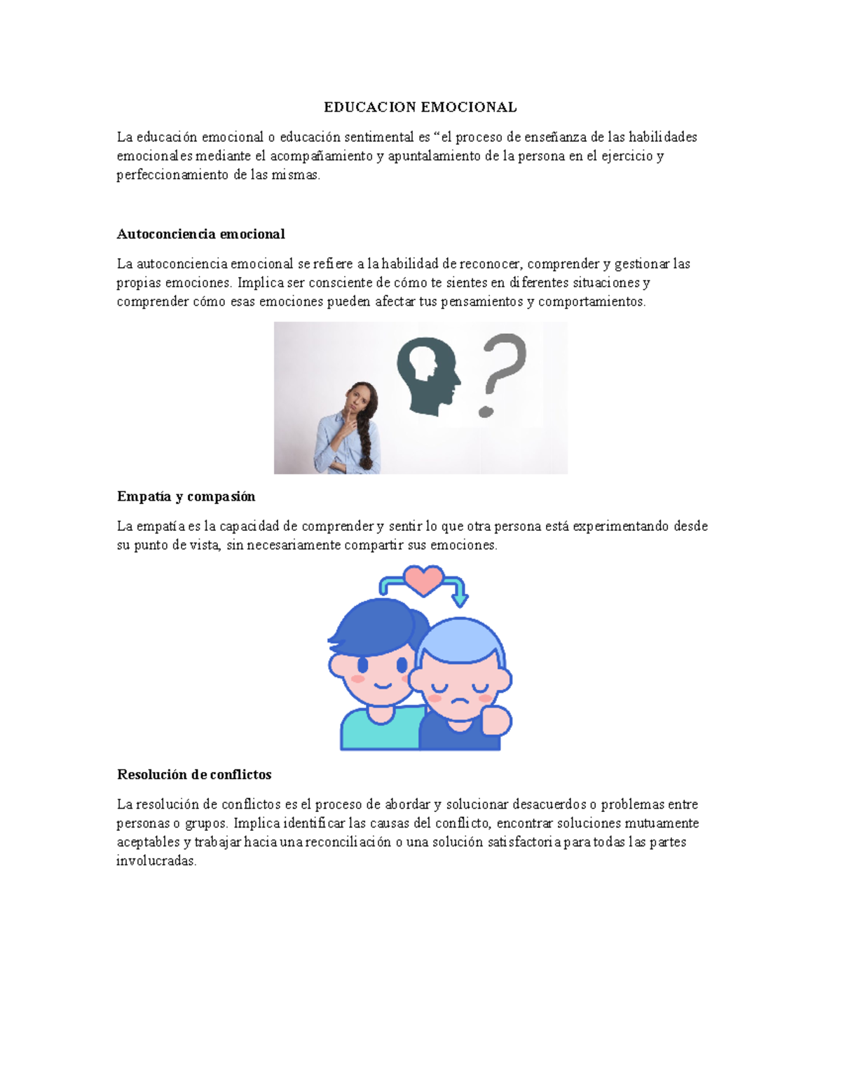 Cesx - dwada - EDUCACION EMOCIONAL La educación emocional o educación ...