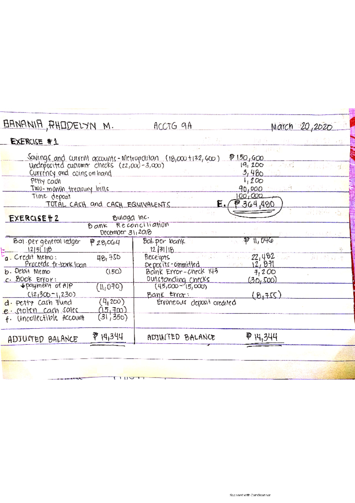 auditing prob undergrad - Accounting - Studocu