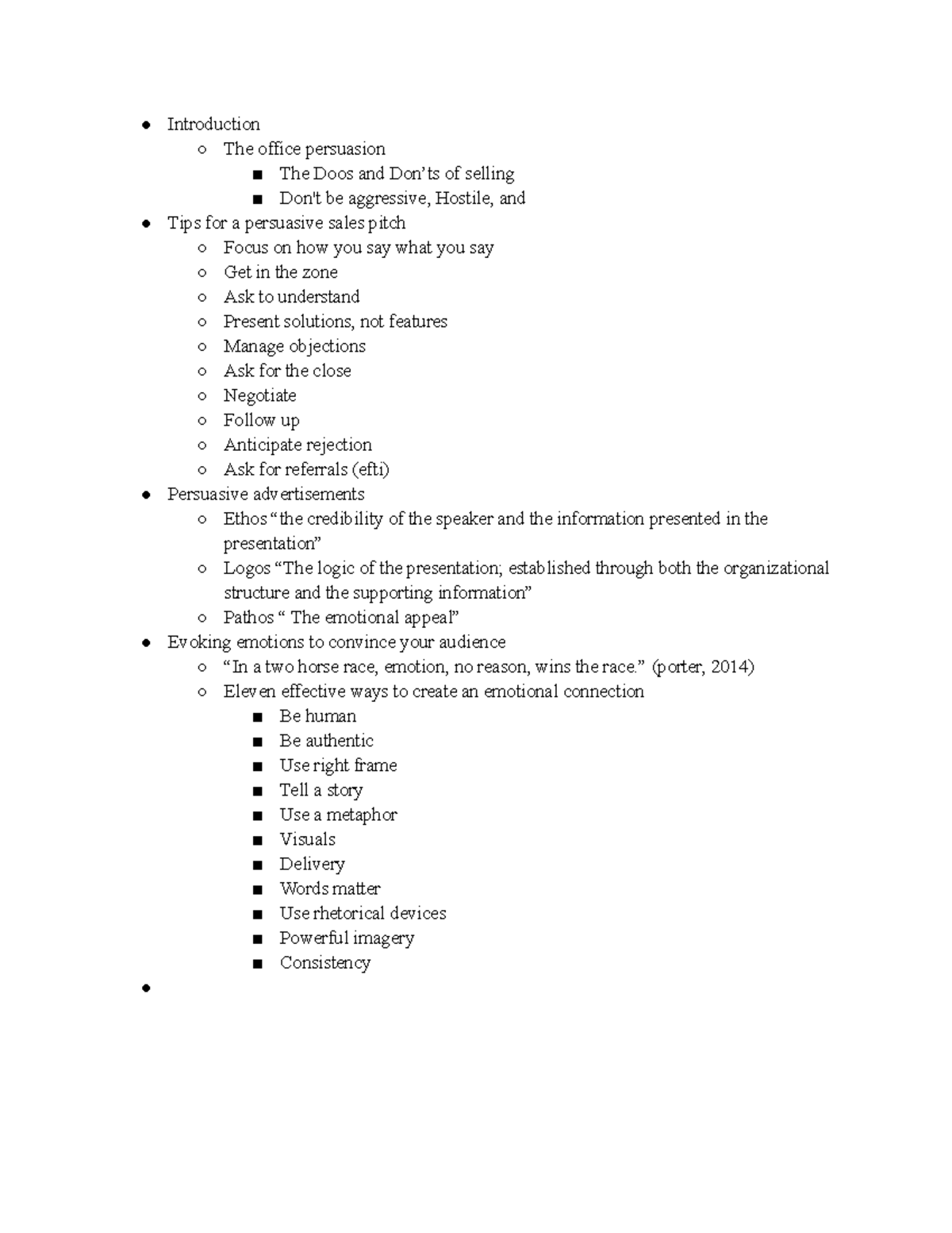 Sales and Persuasion training module - Introduction The office ...