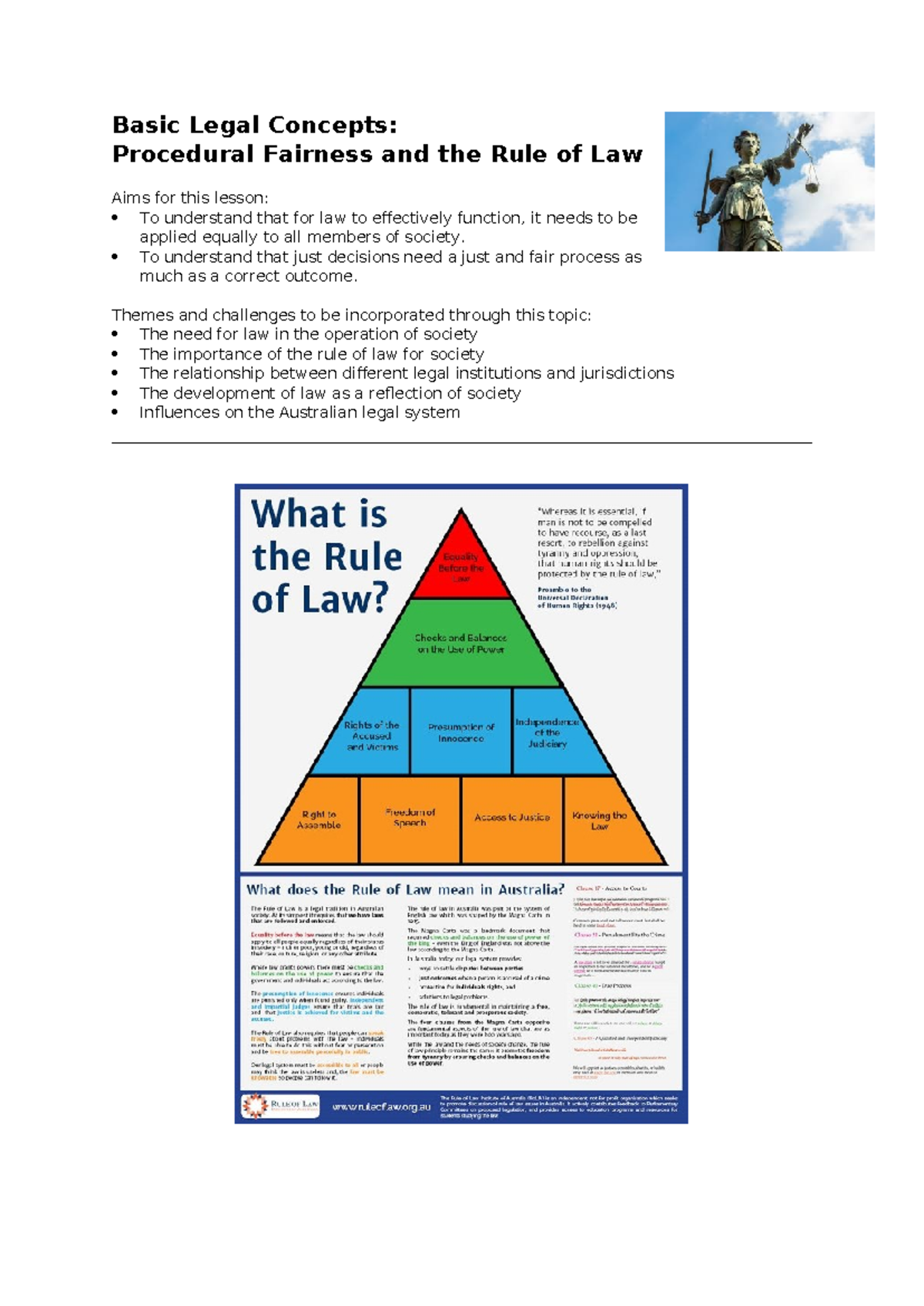 04. Procedural Fairness and the Rule of Law - Basic Legal Concepts ...