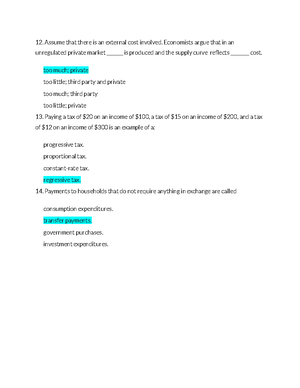 Market Failure - NearPod Answers 100% - If the government didn't make ...