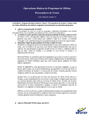 Actividad 1, Modulo 6 - Módulo 6: Manejo de Presentaciones Actividad 1 ...