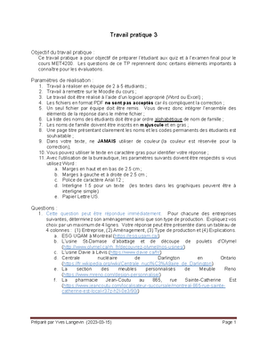 TP1 GOL - devoir - Le premier aspect de l’environnement PESTEL que nous allons aborder est l ...